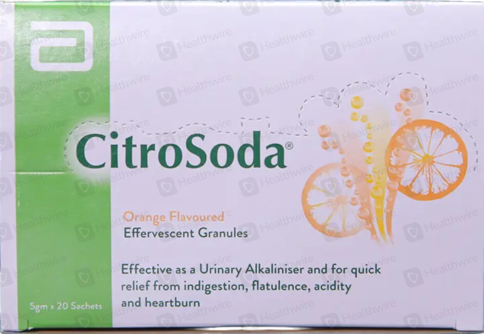 Citro Soda Orange (20 S) Price in Pakistan - Uses, Dosage, Side Effects