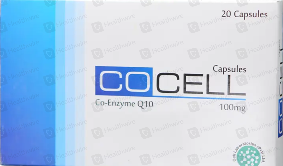 Co Cell (100mg) 20 Capsules Price in Pakistan - Uses, Dosage, Side Effects