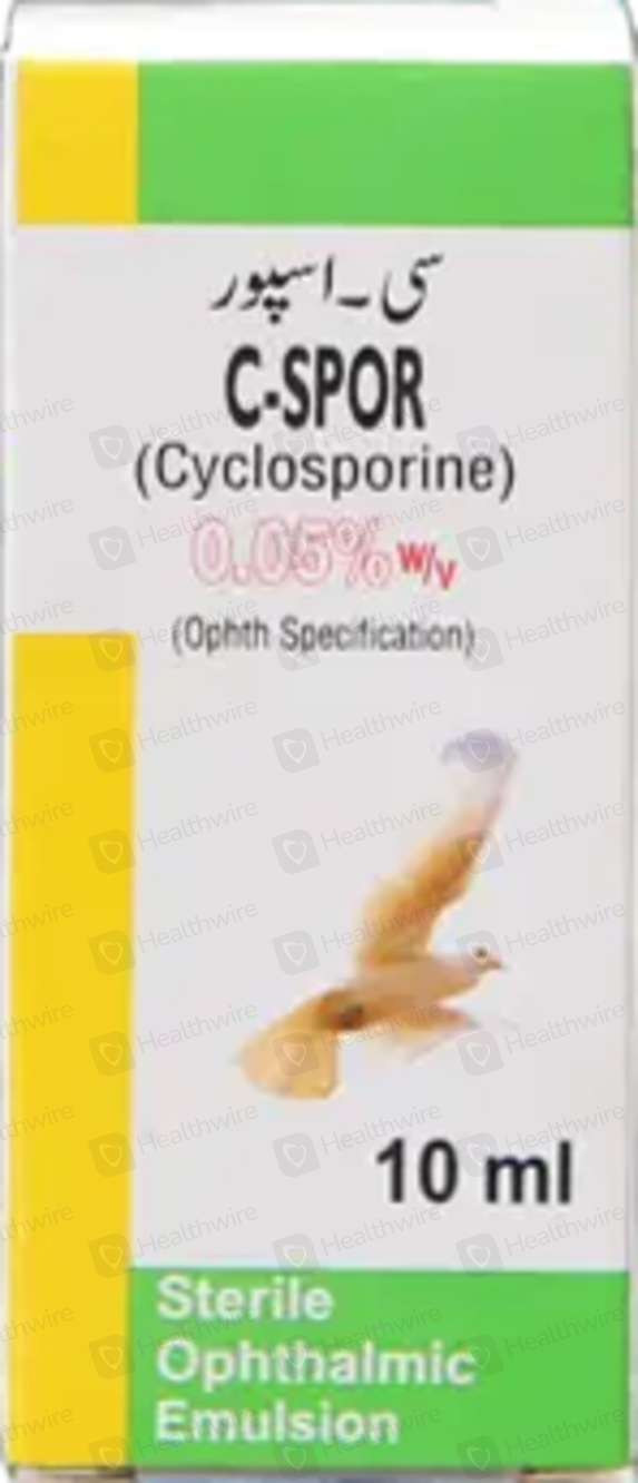 C Spor (0.05%) 10ml Eye Drops Price in Pakistan - Uses, Dosage, Side ...