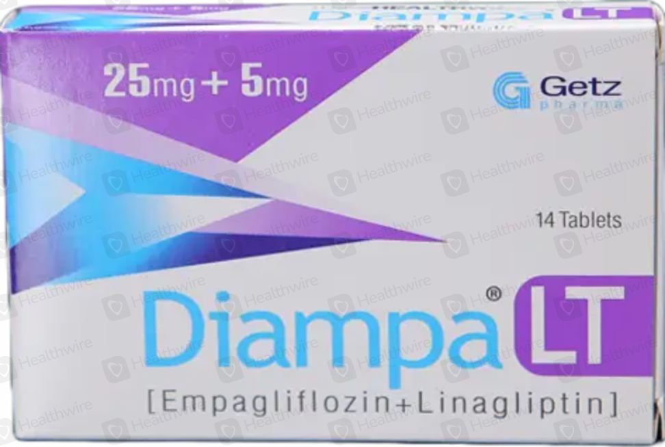 Diampa Lt (25/5mg) 14 Tablets Price in Pakistan - Uses, Dosage, Side ...
