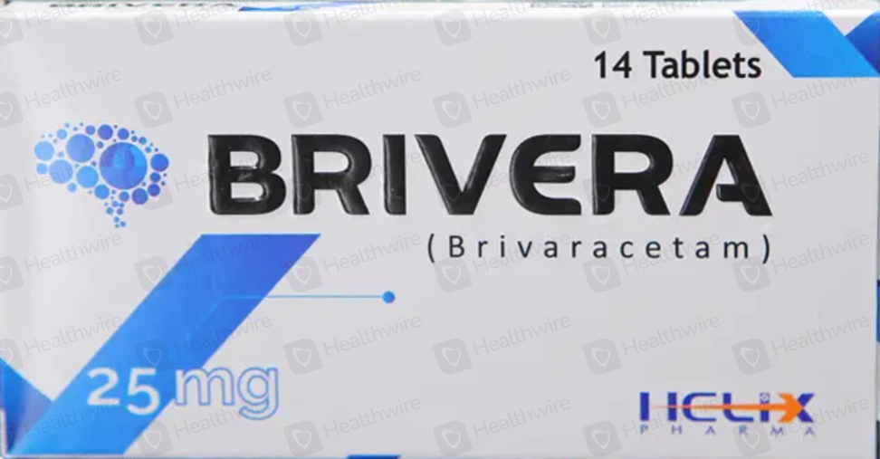 Brivera (25 Mg) 14 Tablets Price in Pakistan - Uses, Dosage, Side Effects