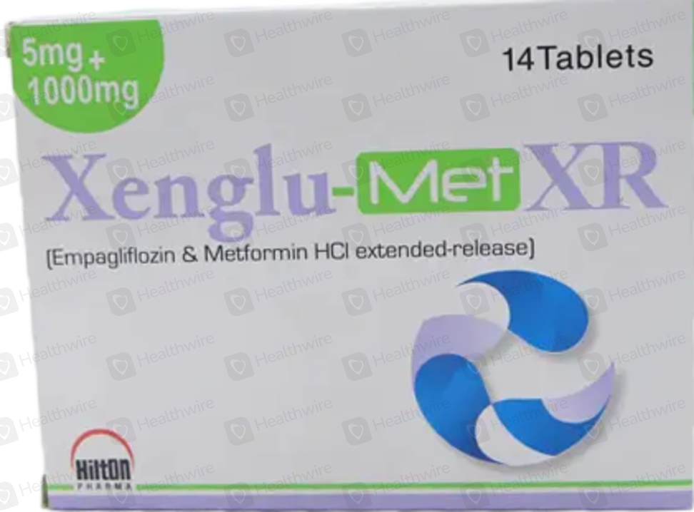 Xenglu Met Xr (5/1000mg) 14 Tablets Price in Pakistan - Uses, Dosage ...