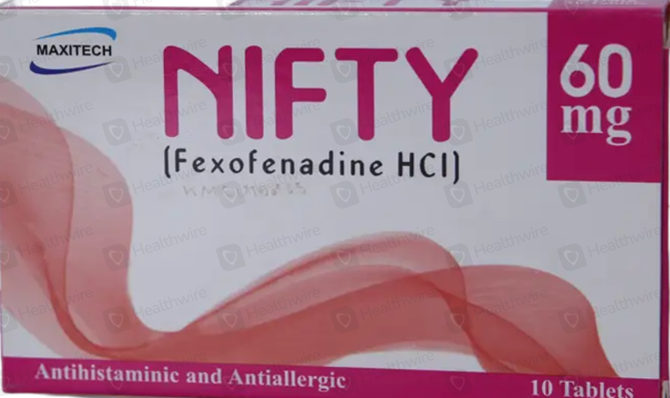 Nifty (60mg) 10 Tablets Price in Pakistan - Uses, Dosage, Side Effects