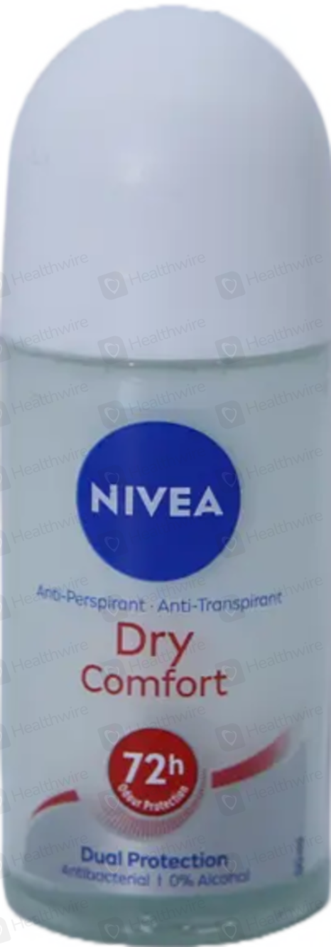 Nivea (Dry Comfort) 50ml Roll On Deodorant Price in Pakistan - Uses, Dosage, Side Effects
