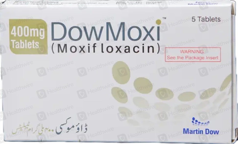 Dow Moxi (400mg) 5 Tablets Price in Pakistan - Uses, Dosage, Side Effects