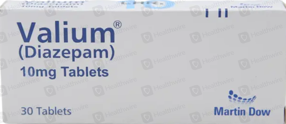 Valium (10mg) 30 Tablets Price in Pakistan - Uses, Dosage, Side Effects