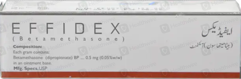 Effidex (0.05%W/W) 15g Ointment Price in Pakistan - Uses, Dosage, Side ...