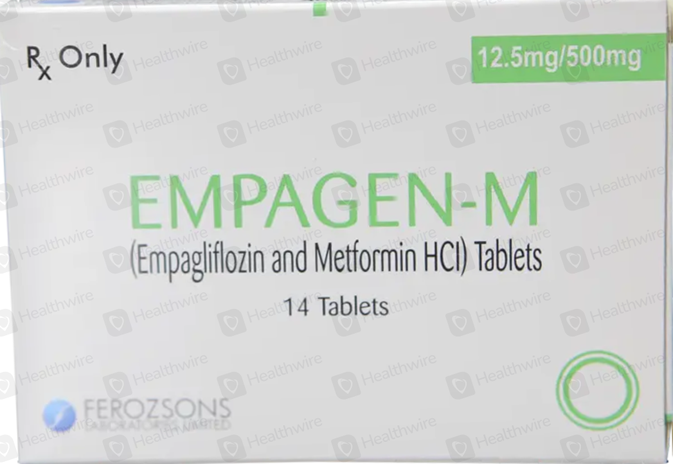 Empagen M (12.5/500mg) 14 Tablets Price in Pakistan - Uses, Dosage ...