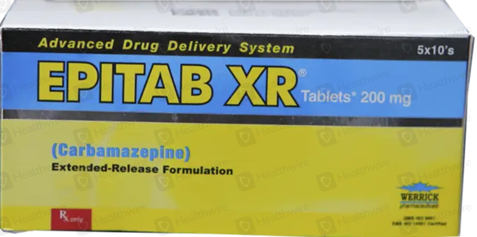 Epitab Xr (200mg) 50 Tablets Price in Pakistan - Uses, Dosage, Side Effects