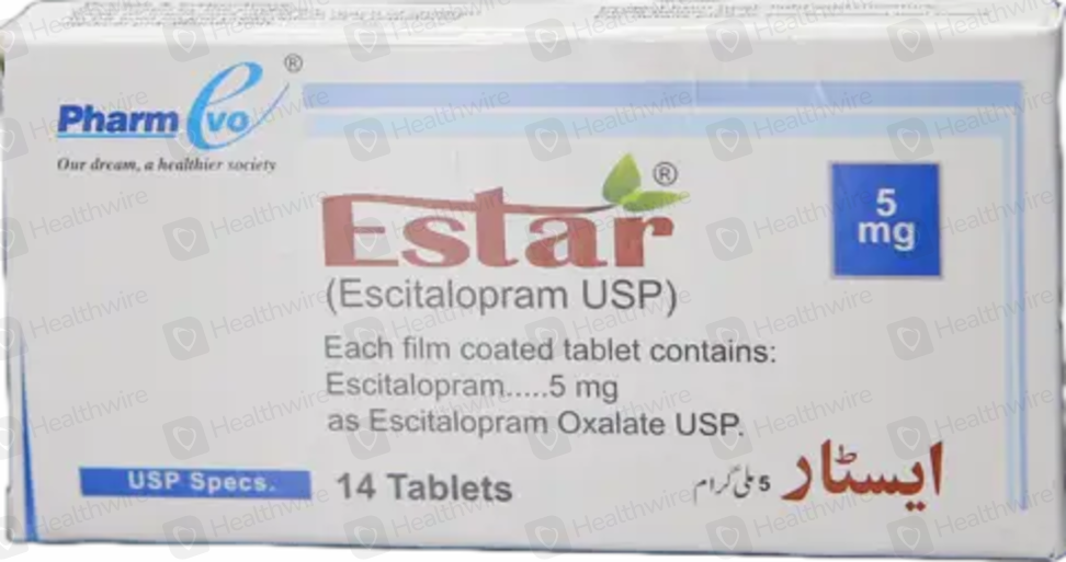Estar (5mg) 14 Tablets Price in Pakistan - Uses, Dosage, Side Effects