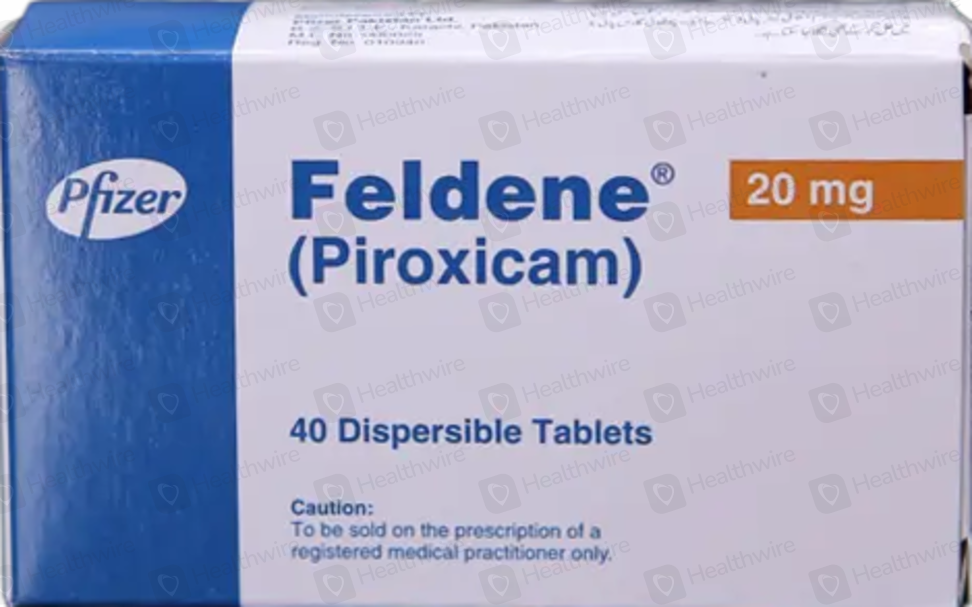 Feldene (20mg) 40 Tablets Price in Pakistan - Uses, Dosage, Side Effects