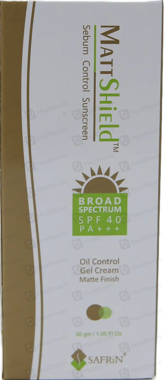 Matt Sheild Sebum Control Price in Pakistan - Uses, Dosage, Side Effects