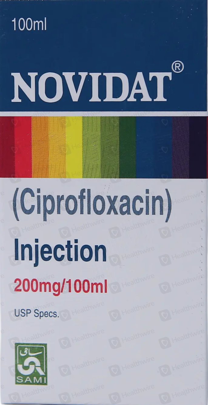 Novidate (200mg/100ml) Injection Price in Pakistan - Uses, Dosage, Side ...