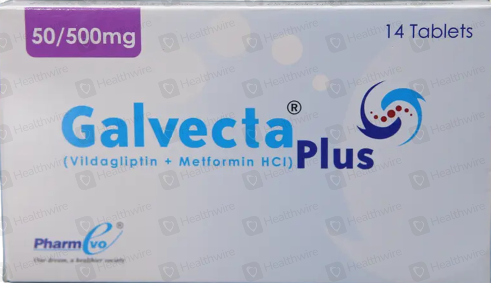 Galvecta Plus (50/500 Mg) 14 Tablets Price in Pakistan - Uses, Dosage ...