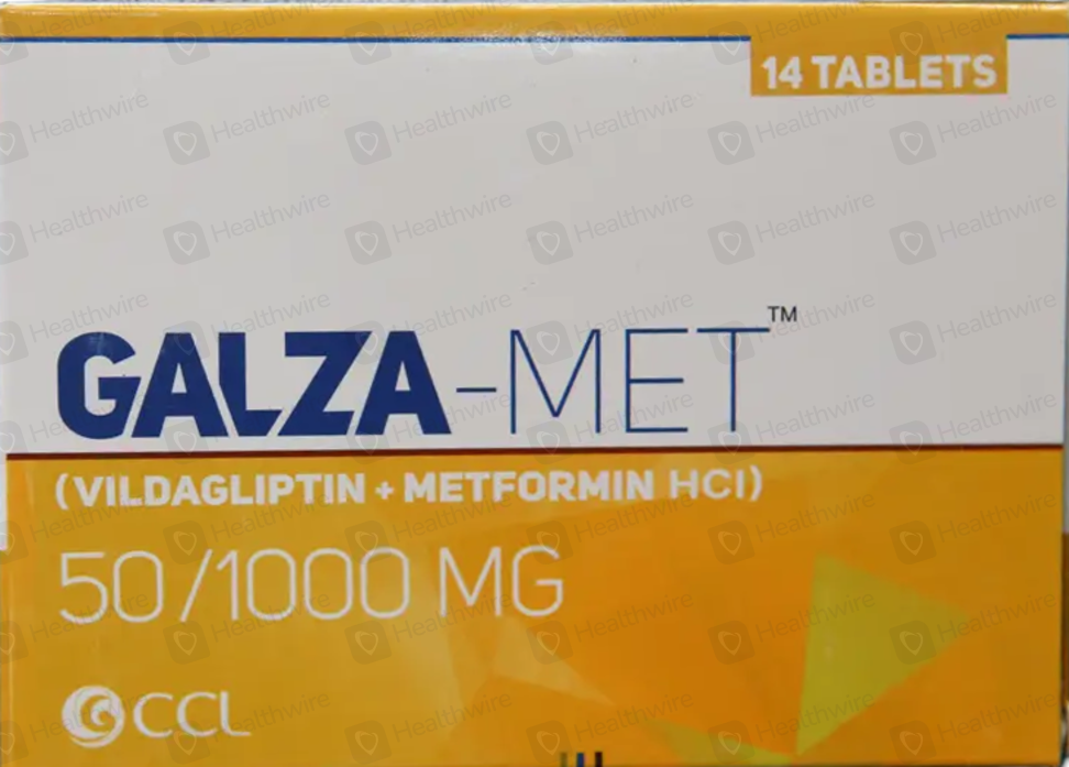 Galza Met (50/1000mg) 14 Tablets Price in Pakistan - Uses, Dosage, Side ...