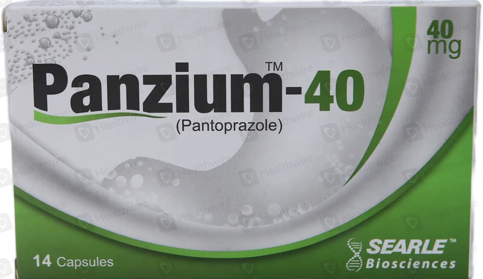 Panzium (40mg) 14 Capsules Price in Pakistan - Uses, Dosage, Side Effects
