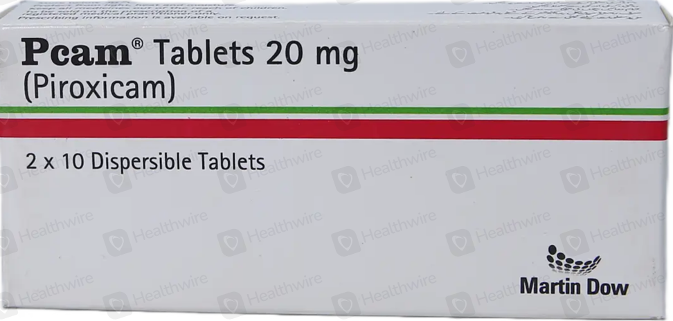 Pcam (20mg) 20 Tablets Price in Pakistan - Uses, Dosage, Side Effects