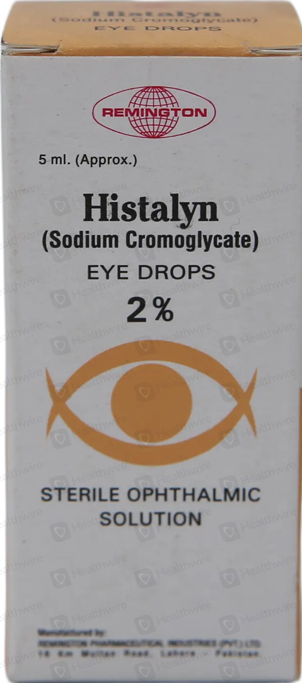 Histalyn (2%) 5ml Eye Drops Price in Pakistan - Uses, Dosage, Side Effects