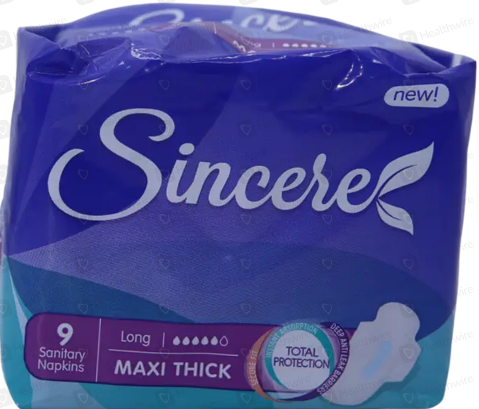 Sincere Maxi Thick (L) 9 Pads Price in Pakistan - Uses, Dosage, Side ...