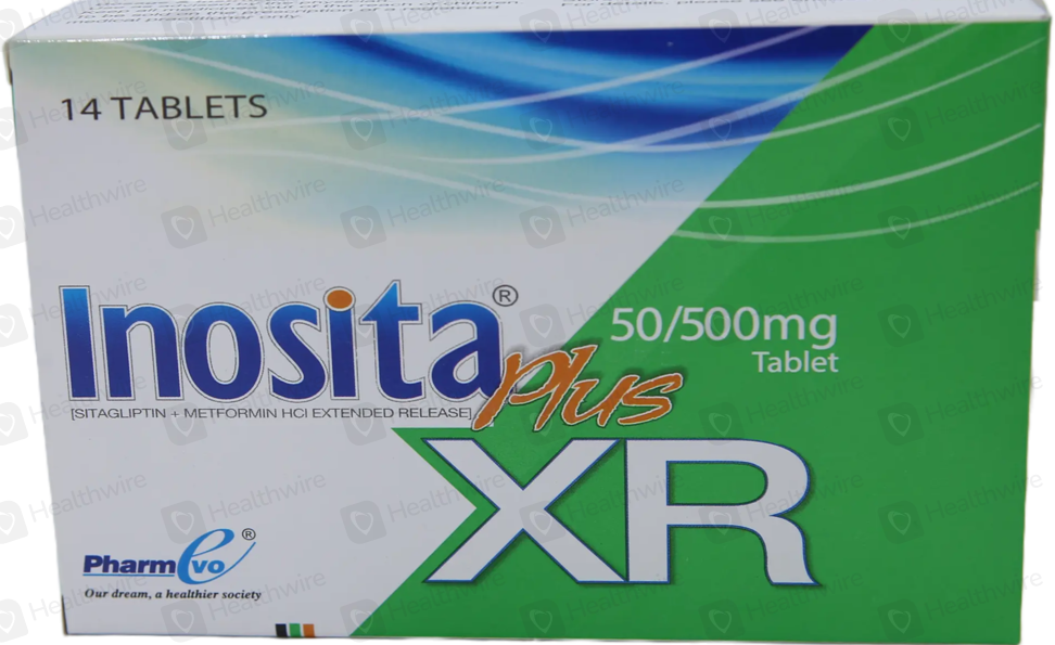 Inosita Plus Xr (50/500mg) 14 Tablets Price in Pakistan - Uses, Dosage ...