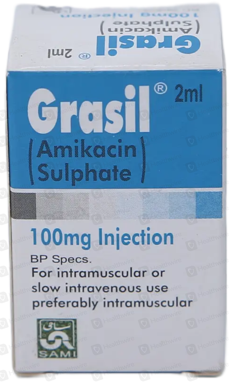 Grasil (100mg) 2ml Injection Price in Pakistan - Uses, Dosage, Side Effects
