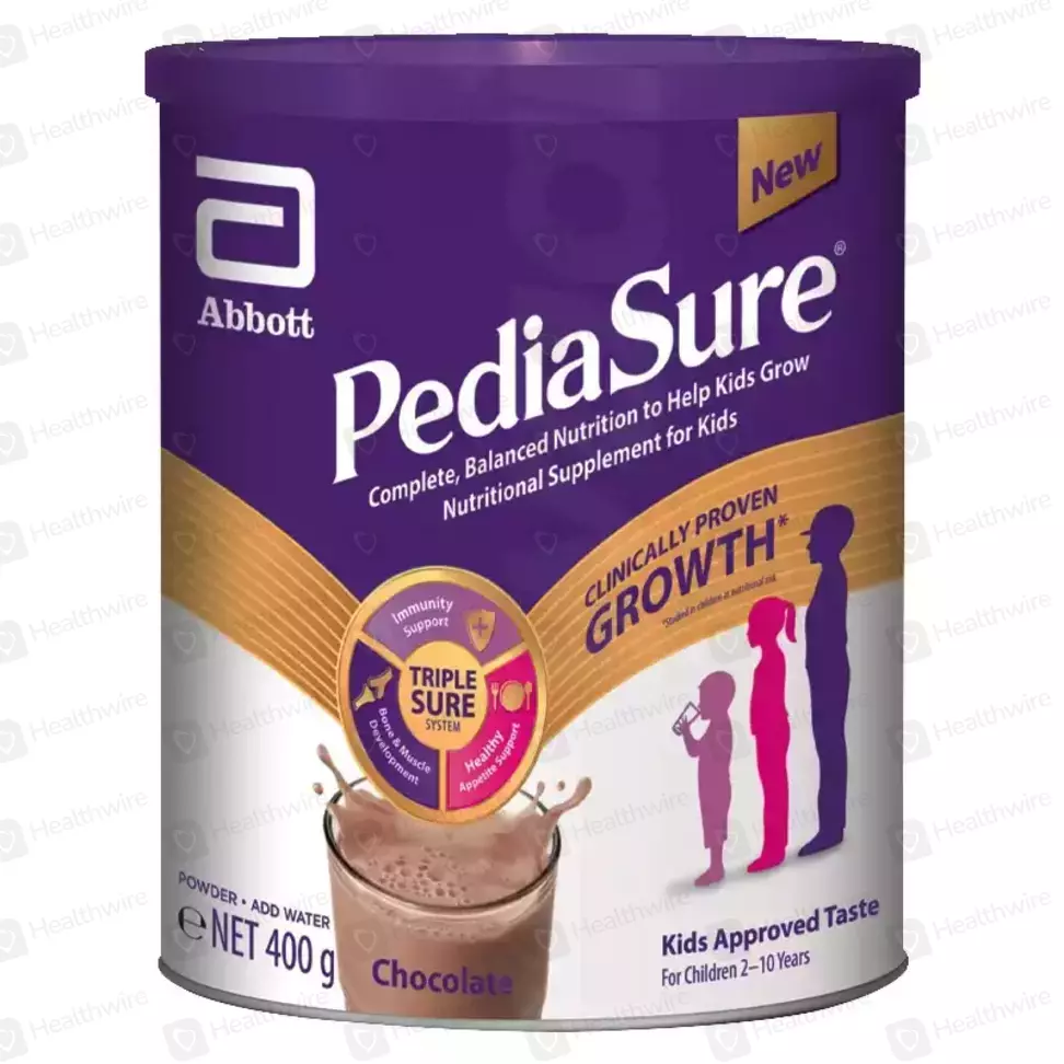 Pediasure (Choclate) 400 G Price in Pakistan - Uses, Dosage, Side Effects