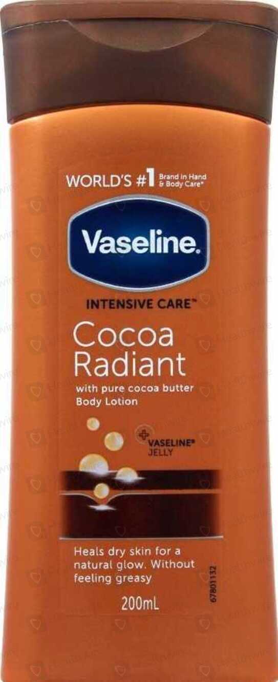 Vaseline Intensive Care (Cocoa Radiant) 200ml Body Lotion Price in ...
