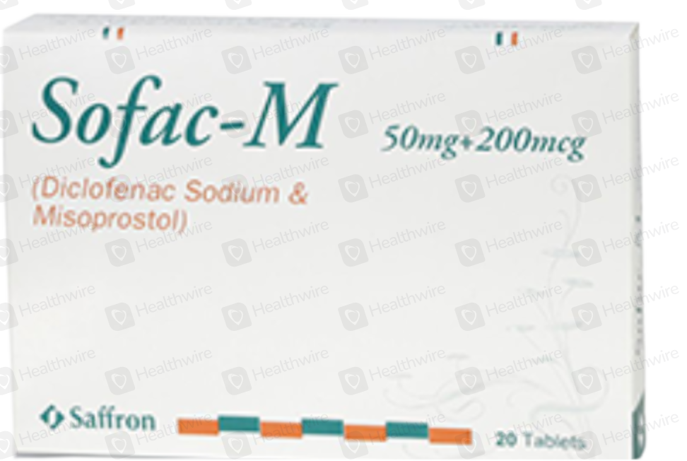 Sofac M (50 Mg/200 Mcg) 20 Tablets Price in Pakistan - Uses, Dosage ...