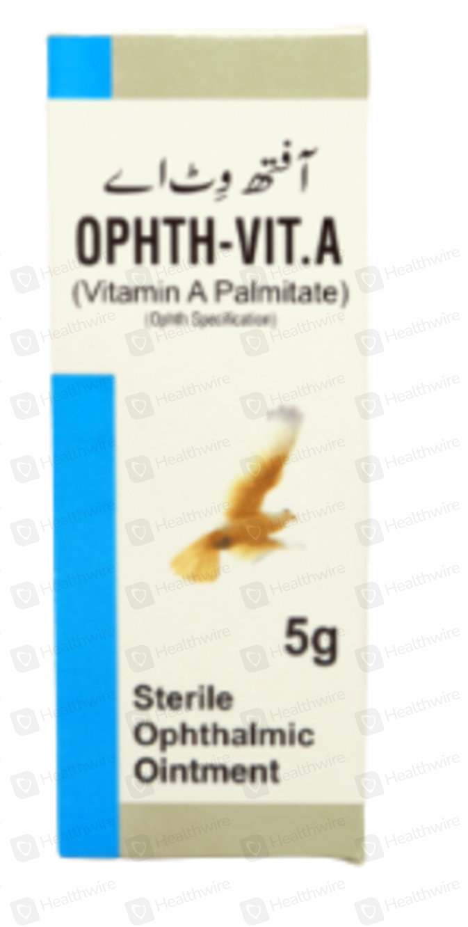 Ophth Vit A Oint Price in Pakistan - Uses, Dosage, Side Effects