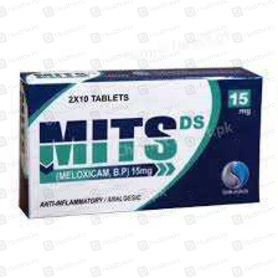 Mits Ds (15mg) 20 Tablets Price in Pakistan - Uses, Dosage, Side Effects