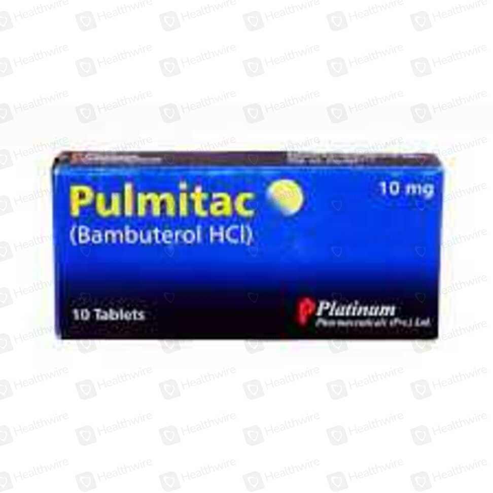 Pulmitac (10mg) 20 Tablets Price in Pakistan - Uses, Dosage, Side Effects