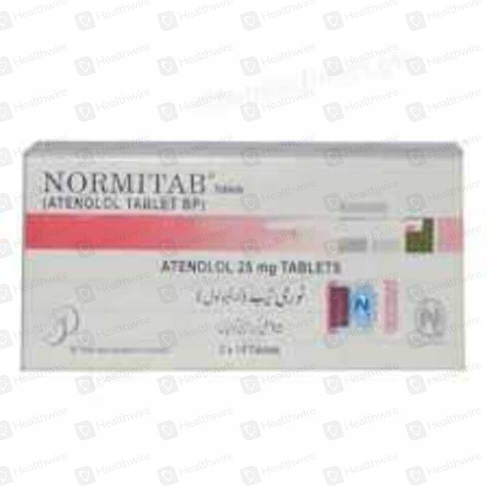 Normitab (25mg) 28 Tablets Price in Pakistan - Uses, Dosage, Side Effects