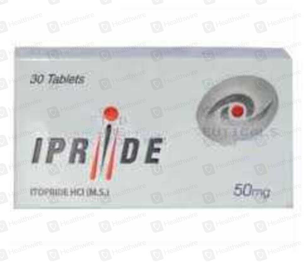 Ipride (50mg) 30 Tablets Price in Pakistan - Uses, Dosage, Side Effects