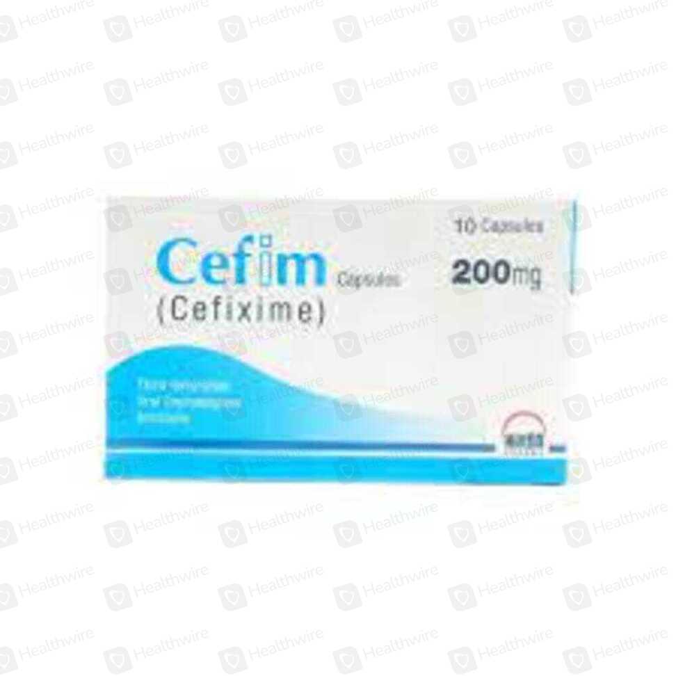 Cefim (200mg) 10 Capsules Price in Pakistan - Uses, Dosage, Side Effects