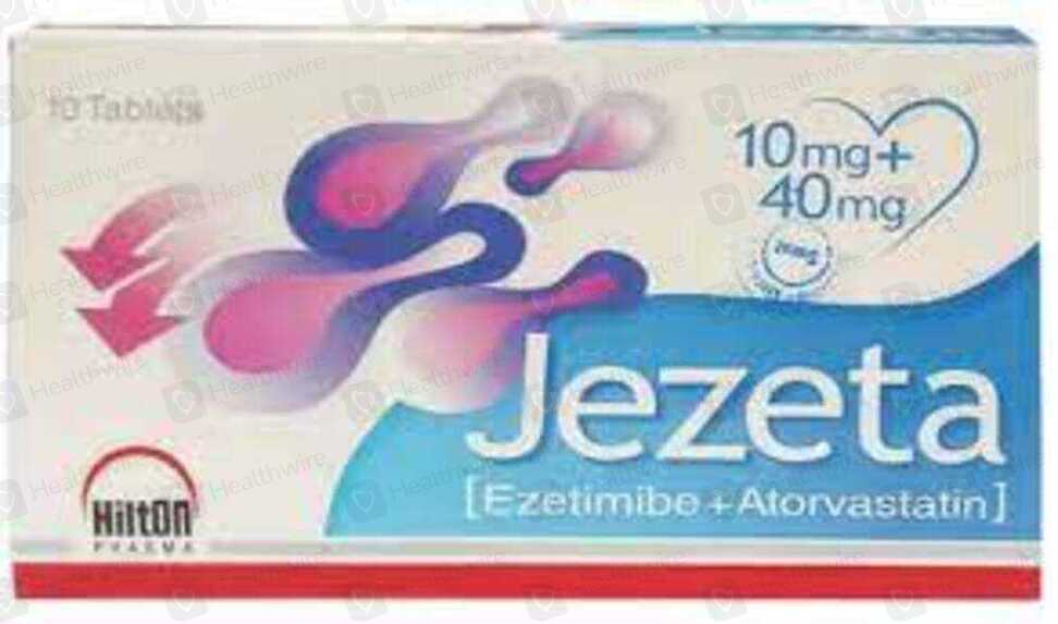 Jezeta (10/40mg) 10 Tablets Price in Pakistan - Uses, Dosage, Side Effects
