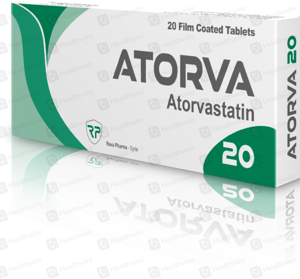 Atorva (20 Mg) 20 Tablets Price in Pakistan - Uses, Dosage, Side Effects