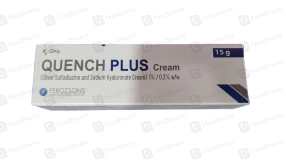 Quench Plus Cream (15g) Price in Pakistan - Uses, Dosage, Side Effects