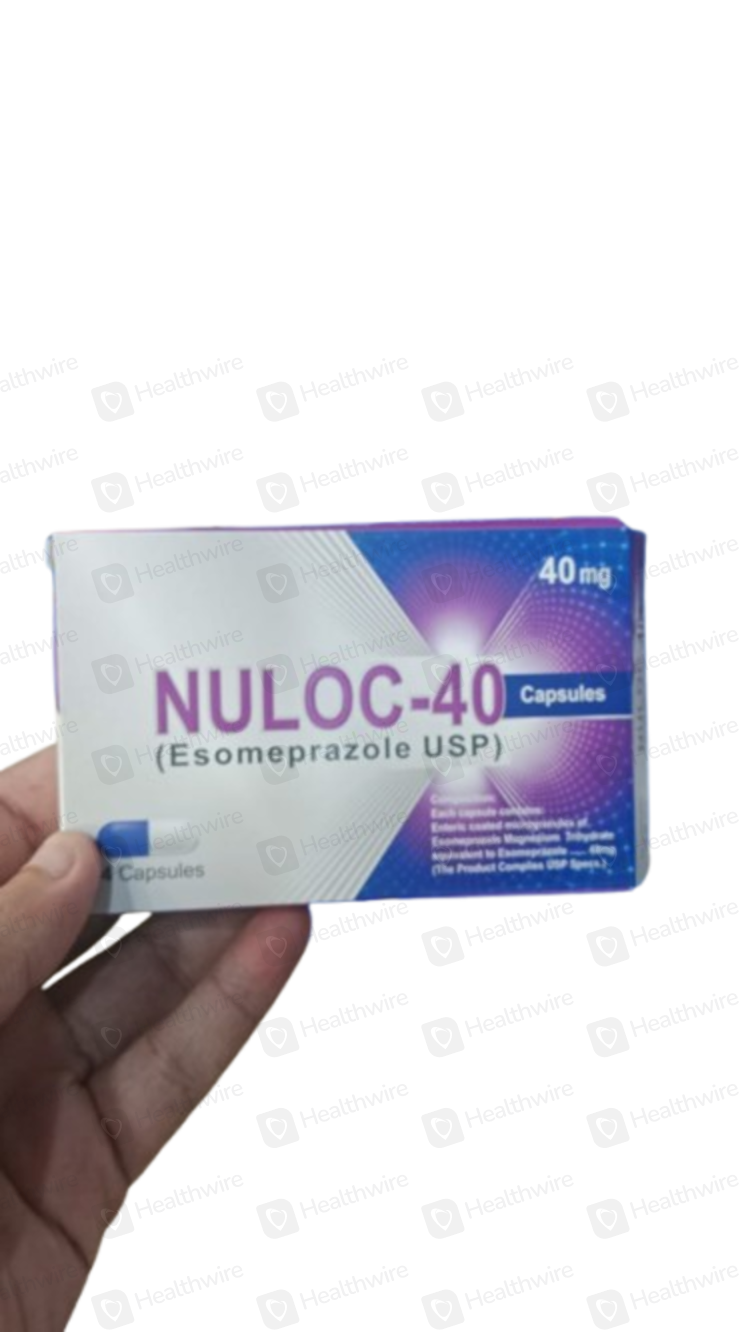 Nuloc (40mg) 14 Capsules Price in Pakistan - Uses, Dosage, Side Effects