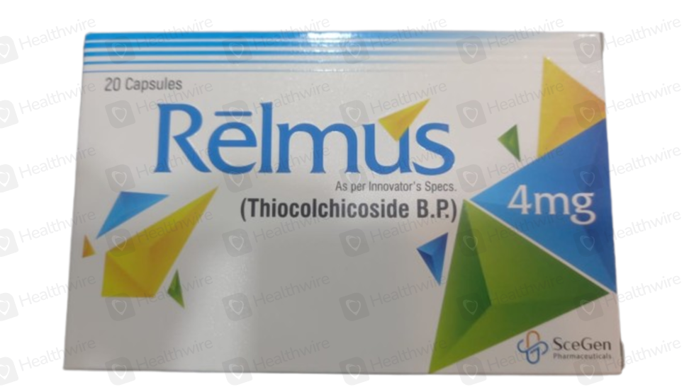 Relmus (4mg) 20 Capsules Price in Pakistan - Uses, Dosage, Side Effects