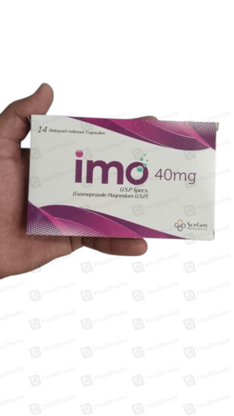 Imo (40mg) 14 Capsules Price in Pakistan - Uses, Dosage, Side Effects